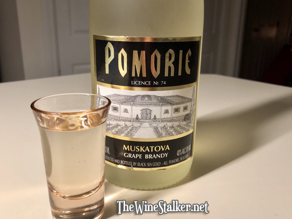 Spirits Quickie: Pomorie Muskatova Grape Brandy Rakia ~ The Wine Stalker