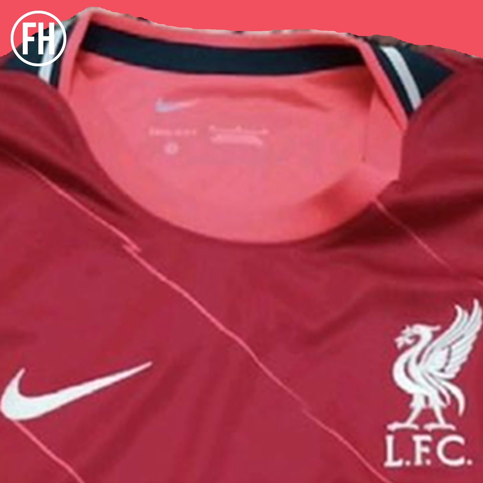 Leaked: Nike Liverpool 21-22 Home Kit Features New Nike Collar - Footy ...