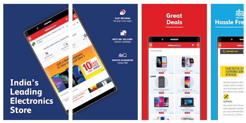 Reliance Digital official shopping mobile app for getting digital ...