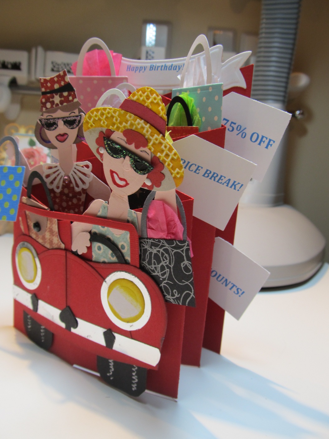 Calla Lily Studio Blog: Retail Therapy Cascading Card