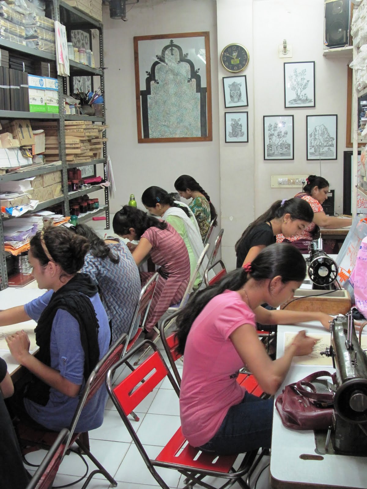 GANDHI GIFT TEXTILE."Textile Design Workshop" by GIFT Gandhi NGOs ...