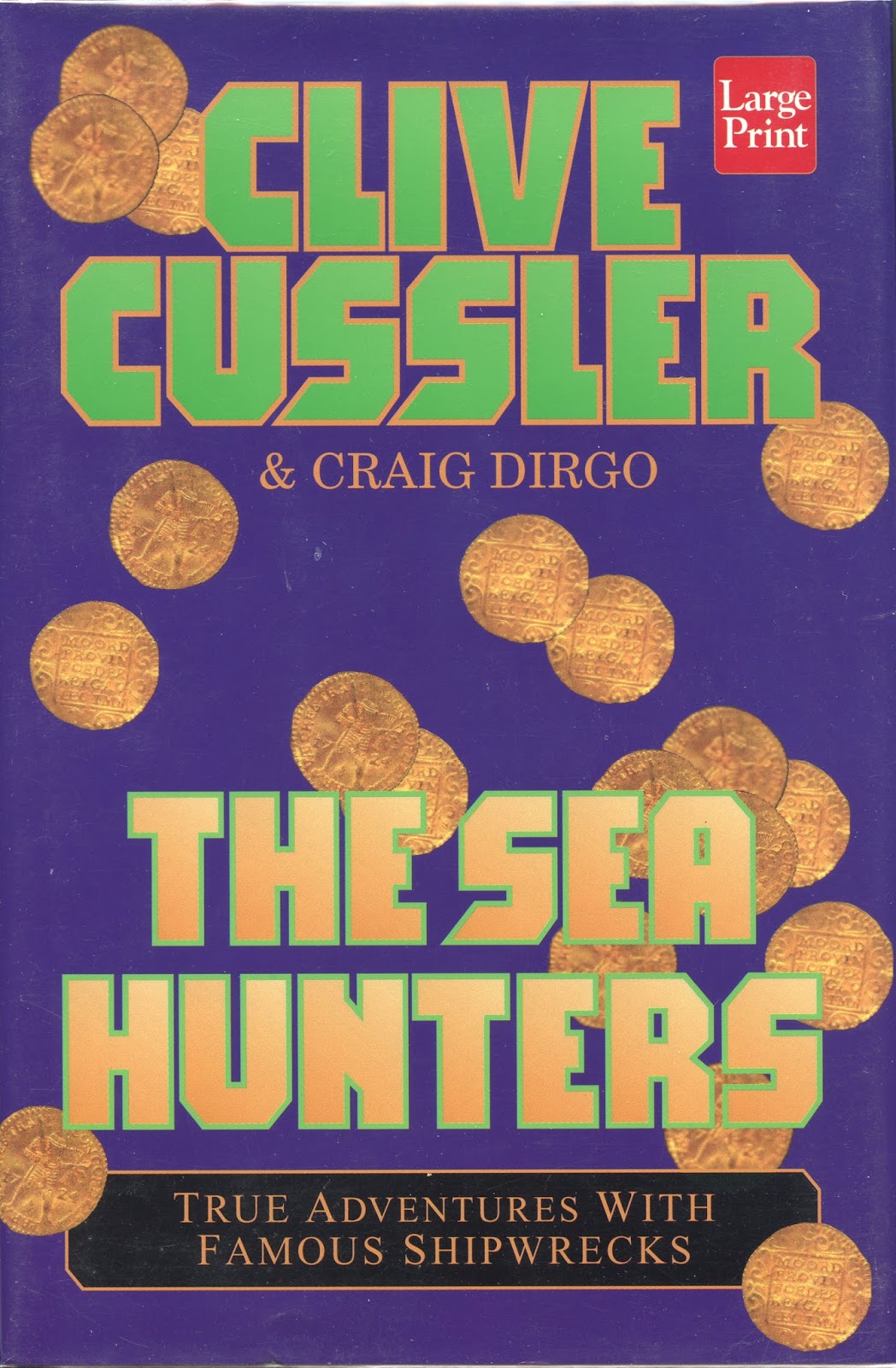 Clive Cussler Book Collecting: Large Print Books
