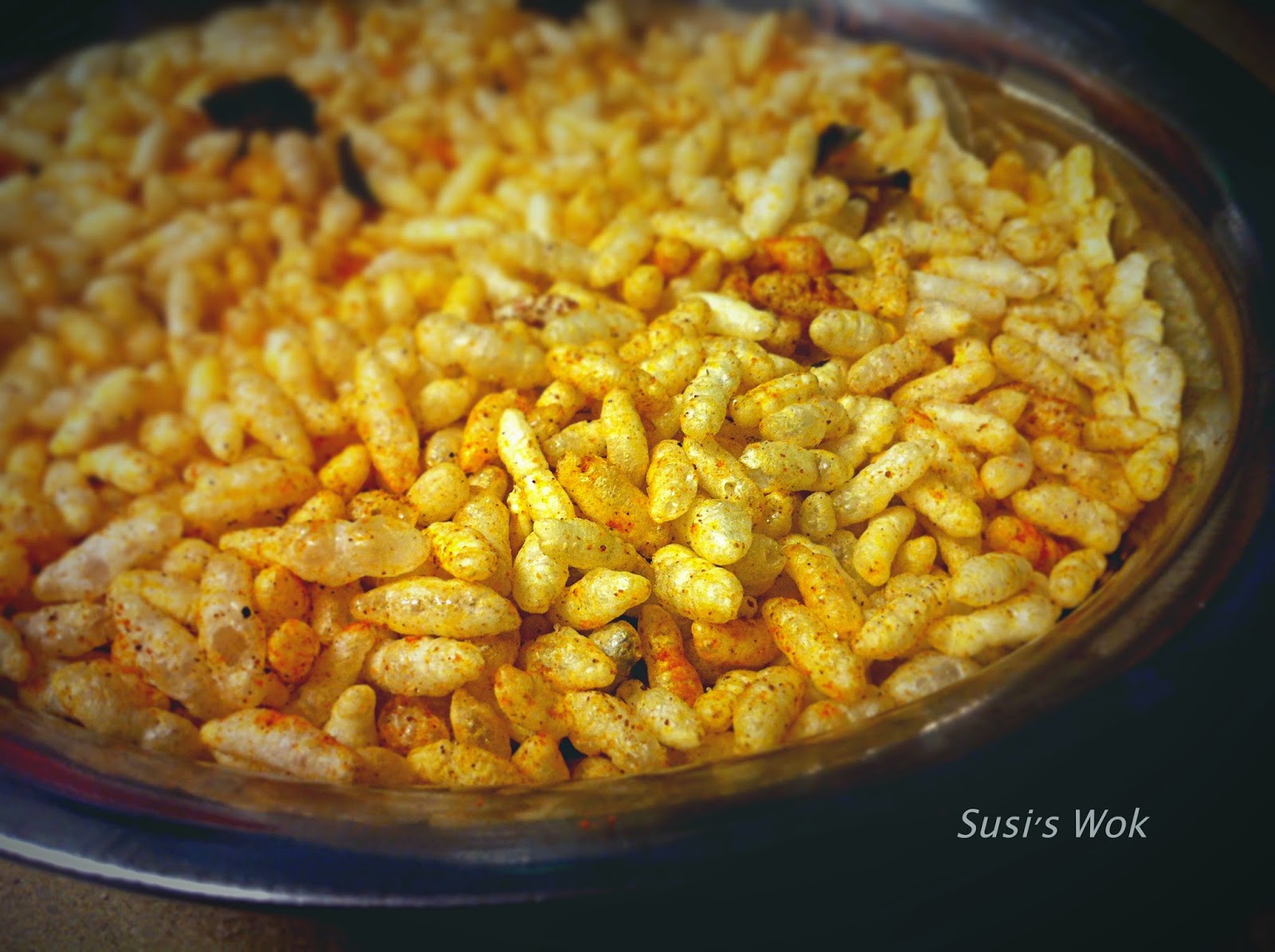 Susi's Wok: Kara pori (Puffed rice) / Spicy Murmura