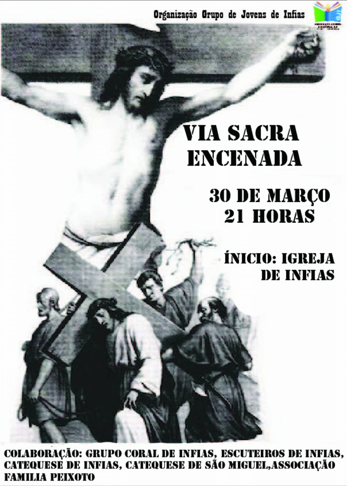 Via Sacra encenada em Infias