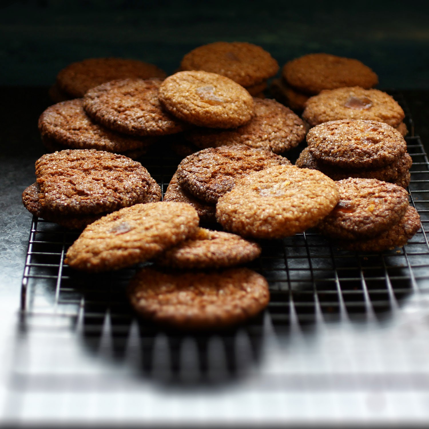Pomegranate Molasses Ginger Snaps