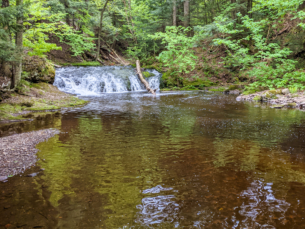 Cliffs and Ruins: Porcupine Mountains 2021, Day 6: Little Carp to ...