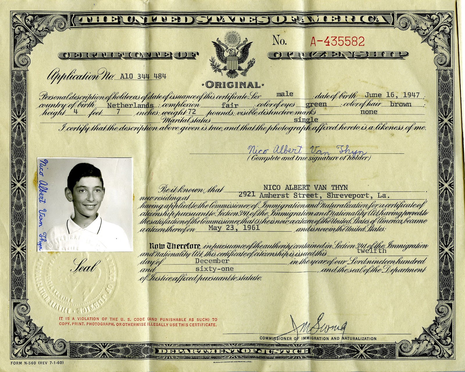 Once A Knight ...: Proud to be an American