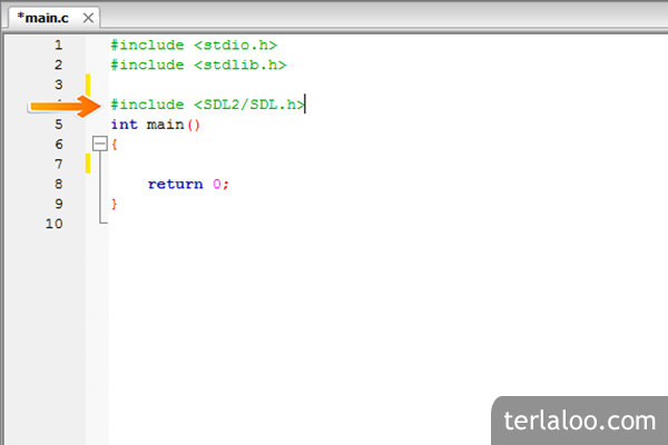 SDL 2.0 ~ Using the GUI library and access it with C - Terlaloo.com