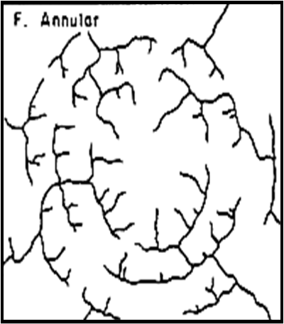 Macam-Macam Pola Pengaliran Sungai - Klik Geografi