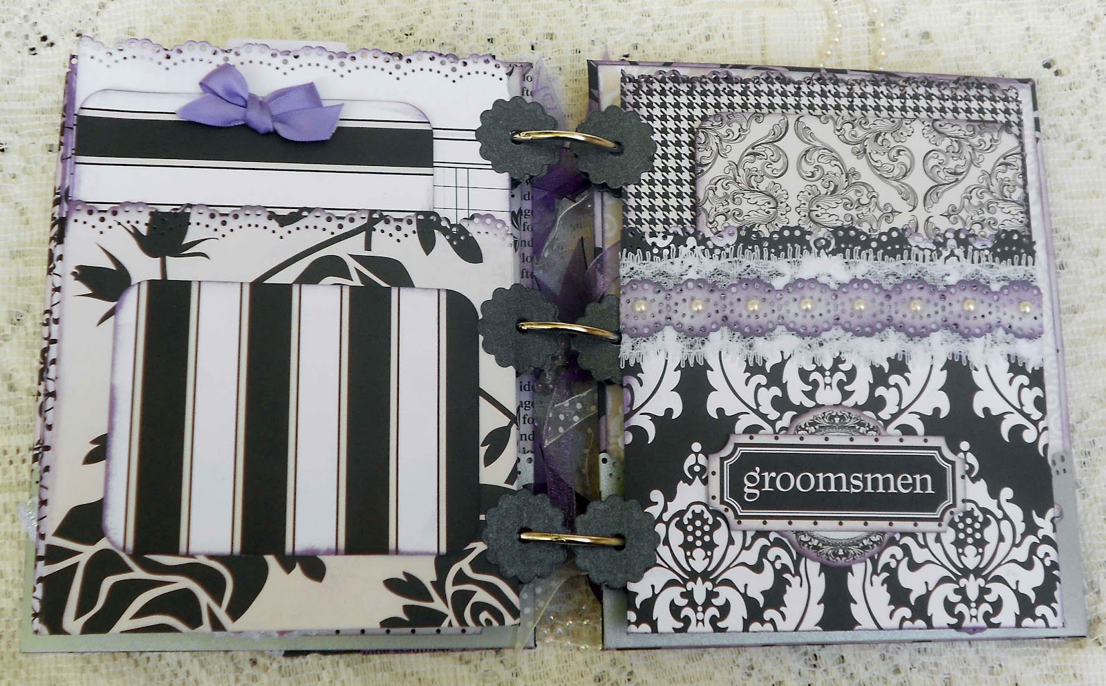 PaperRibbonsBling: Wedding Mini Album