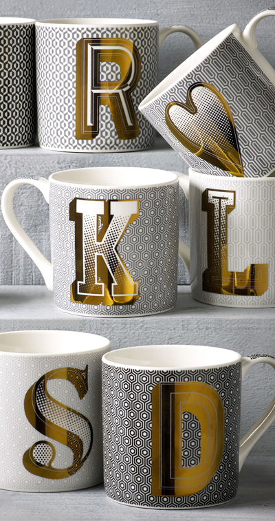 print & pattern: PRINT THEME - initials