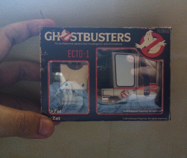 gakbrenti: paper toys ghostbusters