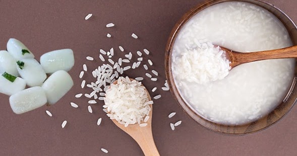 Rice Ice Cubes For Clear Glowing Skin