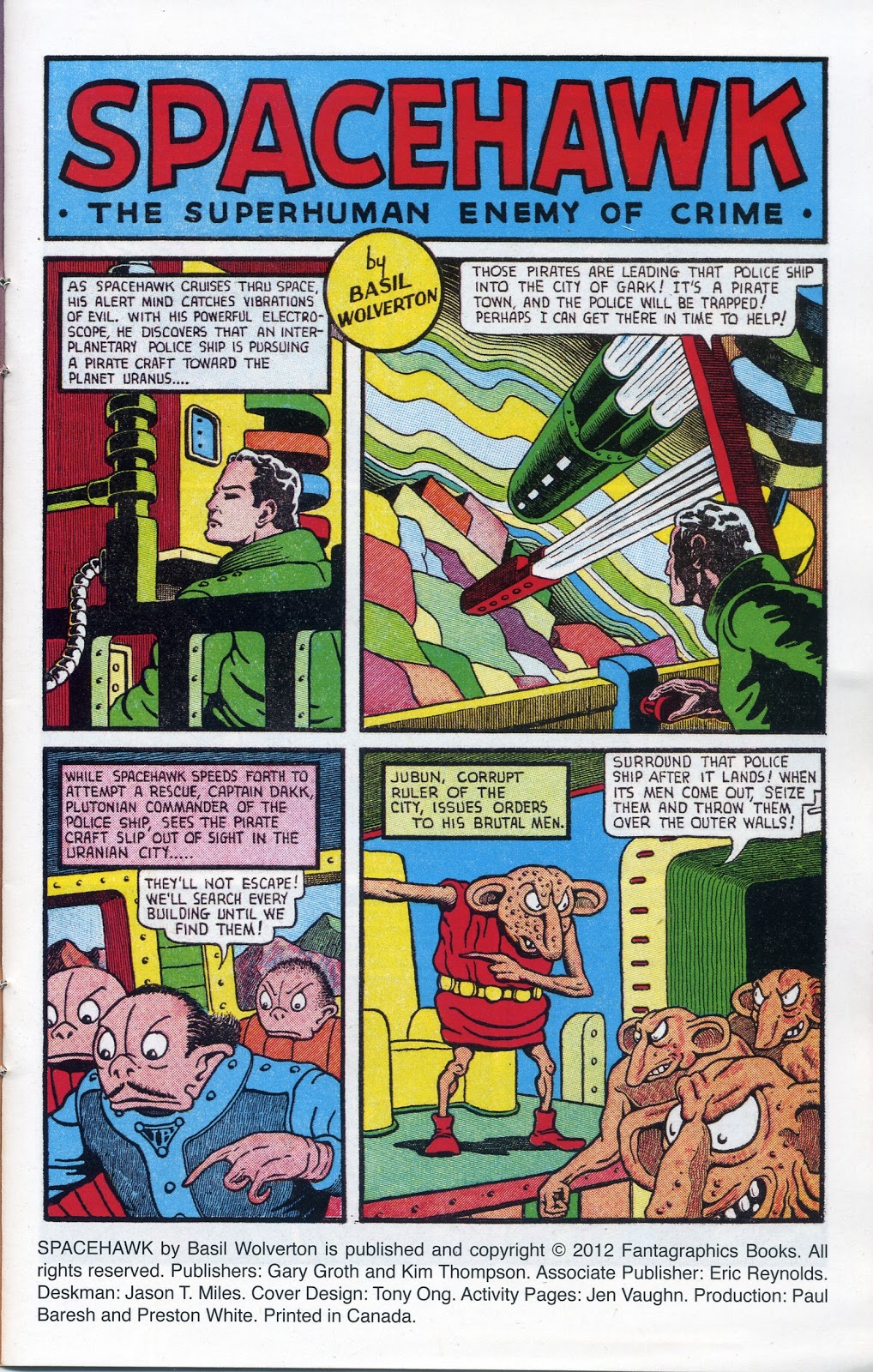 False Machine: Spacehawk 1 - The Arc of the Hawk