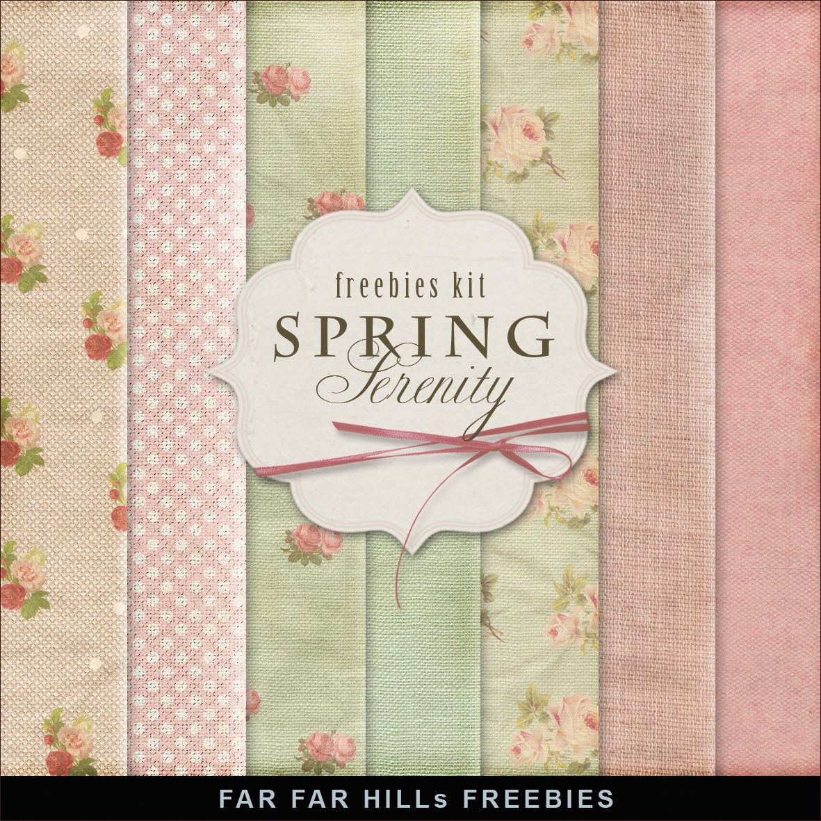 Freebies Kit of Background - Spring Serenity:Far Far Hill - Free ...