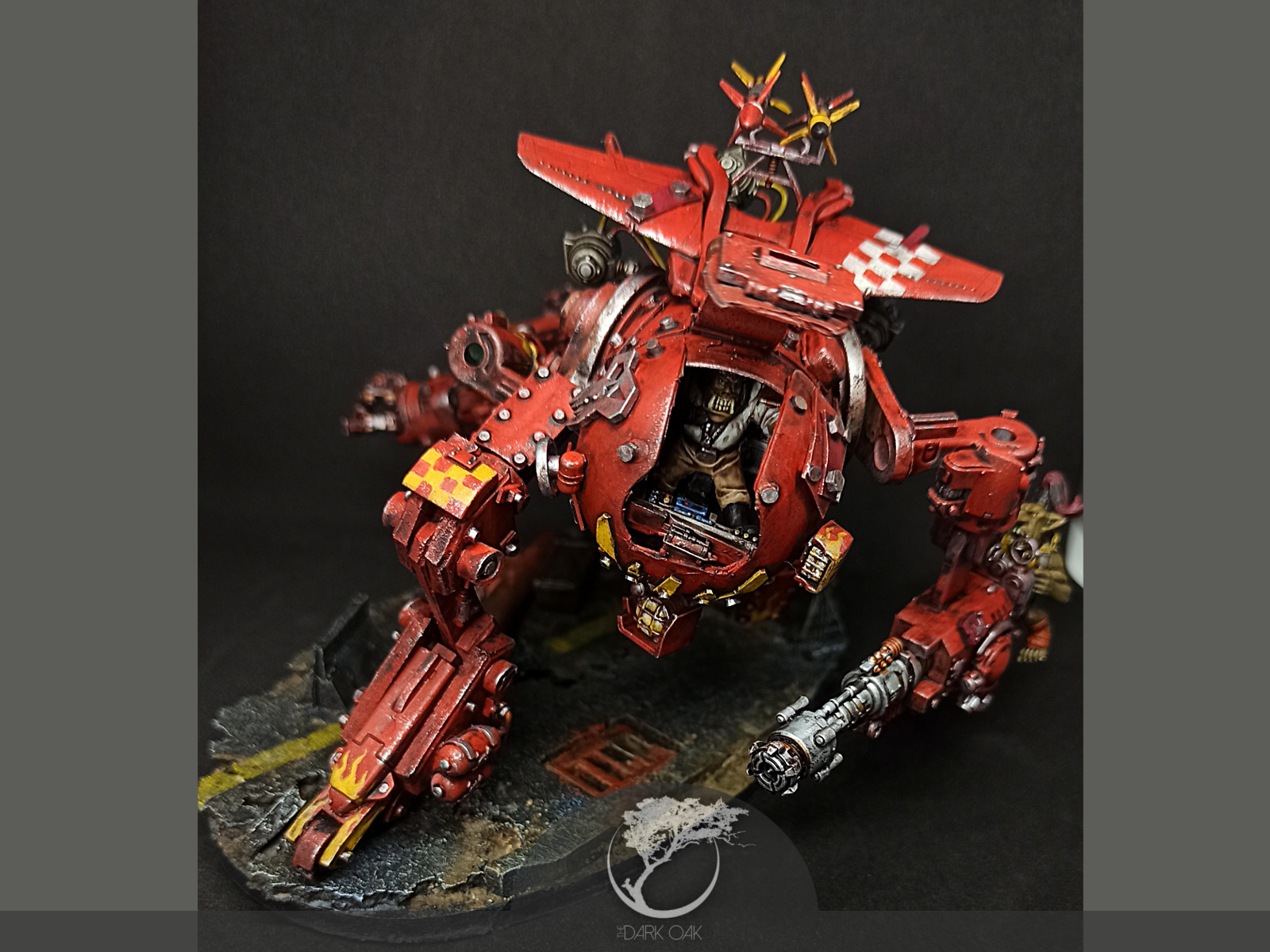 The Dark Oak: Scratch build Ork RollCan aka Shokkjump Dragsta