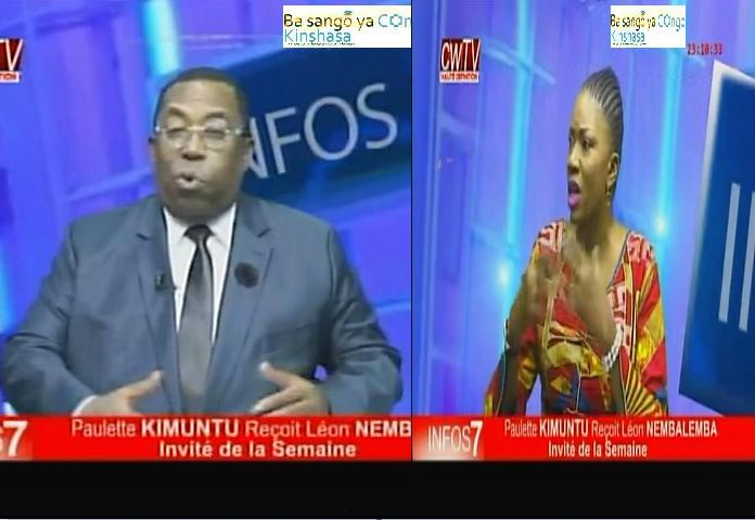 Paulette Kimuntu reçoit Léon Nemba Lemba alias PAPA MOLIERE TV : Des ...