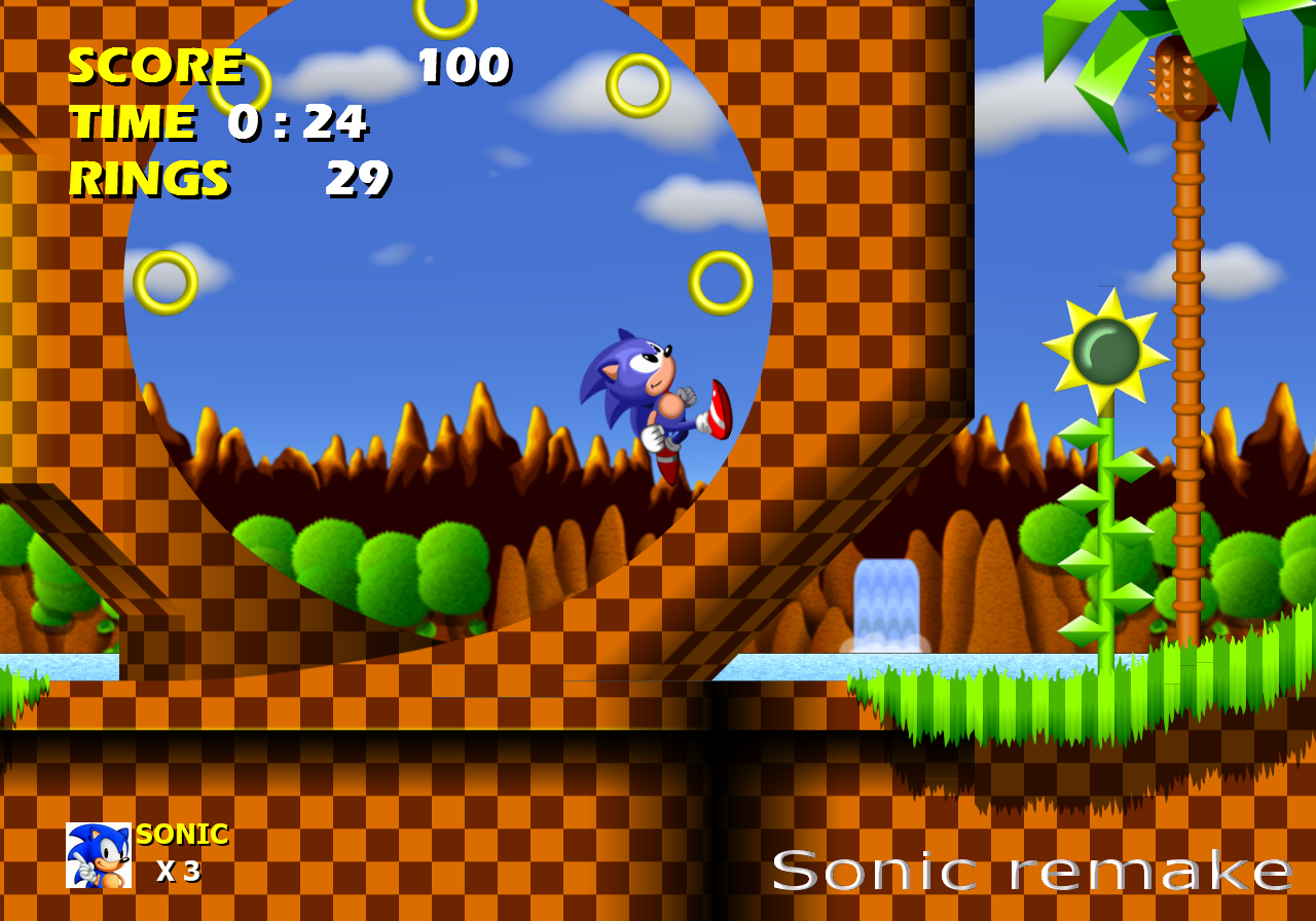 Sonic The Hedgehog Remake (unofficial): Images
