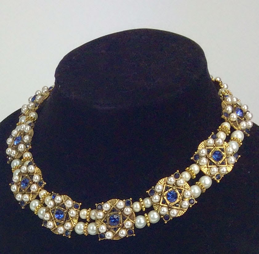 TrulyHatBlog: new girdle and carcanet set for a customer!