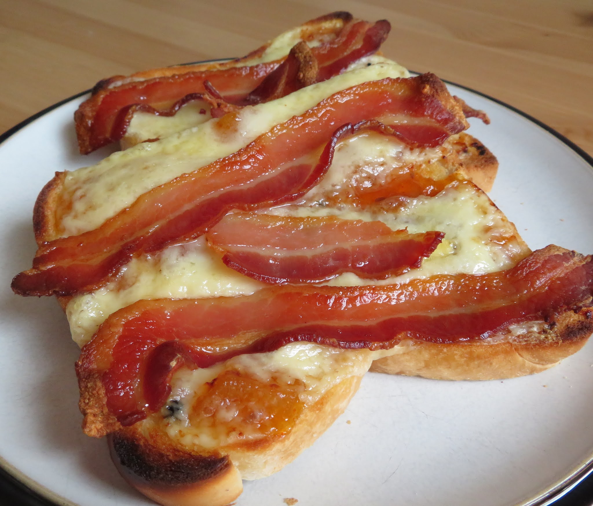 Bacon & Cheese On Toast | The English Kitchen