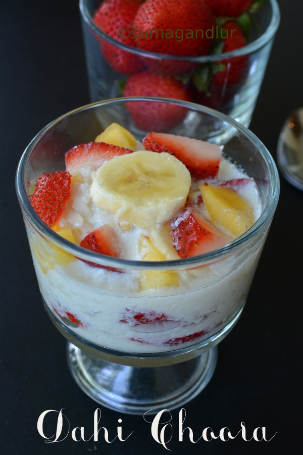 Veggie Platter: Dahi Chura / Dahi Choora ~ A Bihari Breakfast