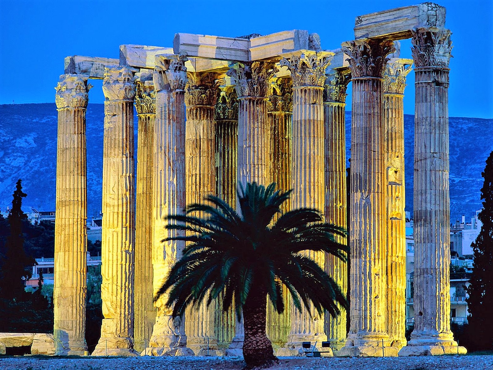 5-five-5: Temple of Olympian Zeus (Athens - Greece)