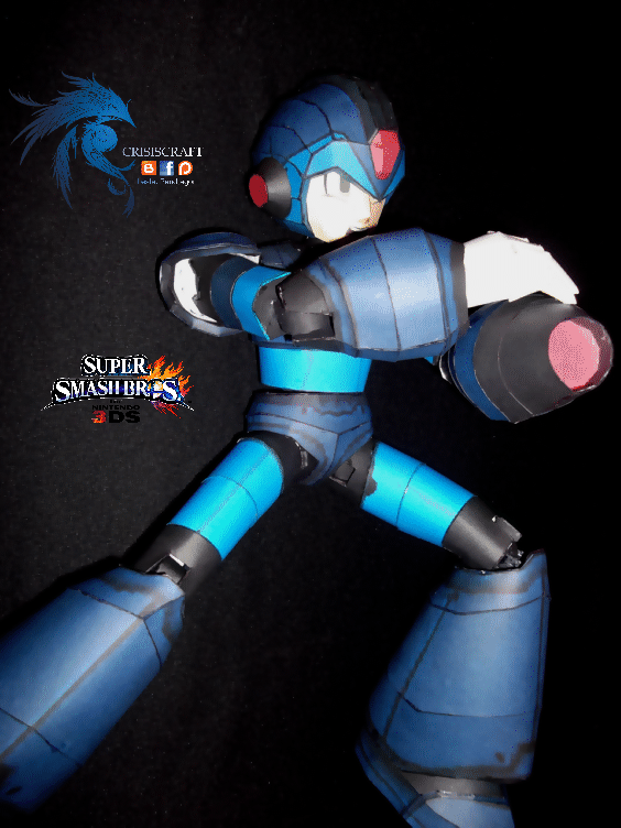 Pendragon's Papercraft: Megaman - Papercraft