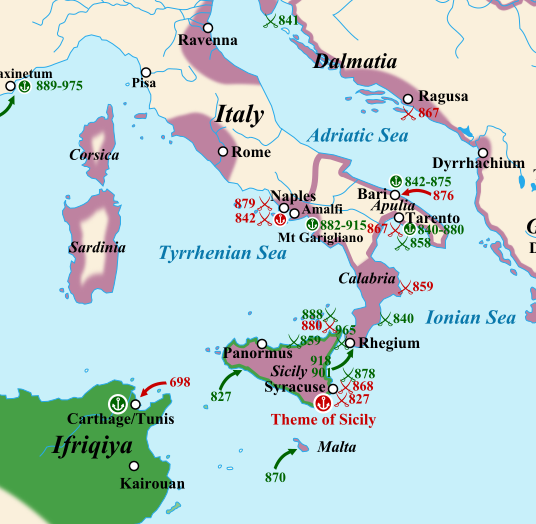 Byzantine Military: Battle For The Mediterranean - The Arab Conquest of ...