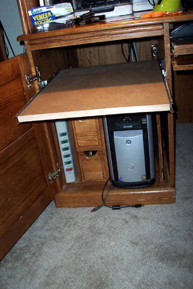 Howdy Ya Dewit!: Rolltop Desk Scanner Drawer