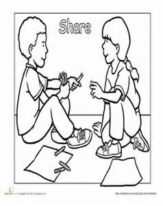 Good Manners Coloring Pages ~ Coloring Pages