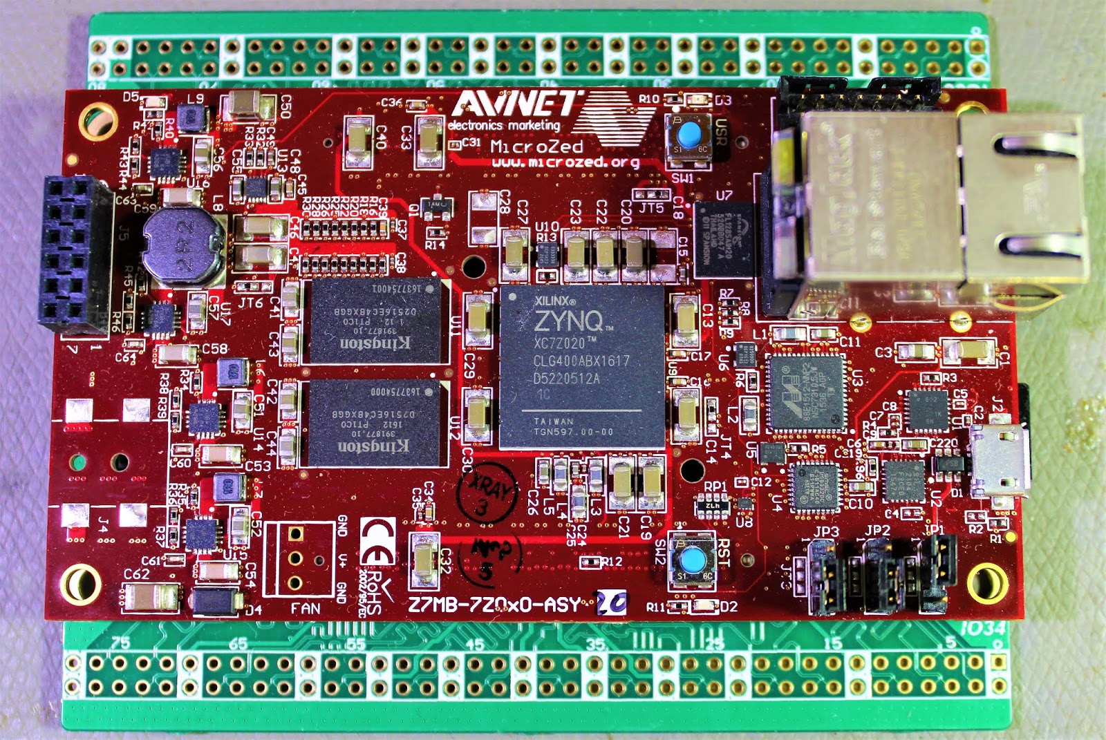 Embedded Engineering : DIY Open Source MicroZed Breakout Carrier Board ...