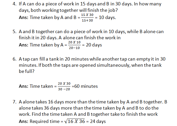 Aptitude Guide: TIME AND WORK