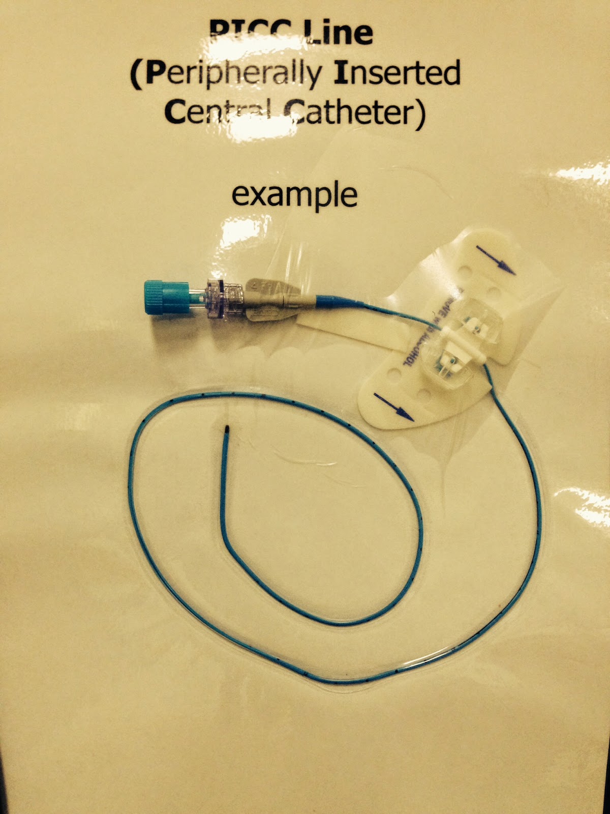 When life gives you lemons....: Don't be so PICC-y.........