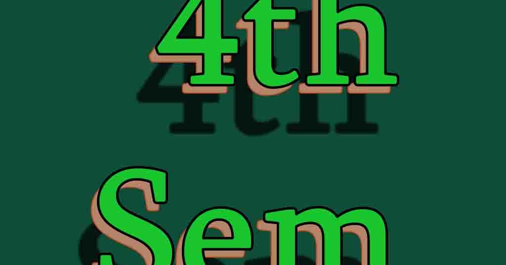 4th sem hindi notes ~ Study 3000