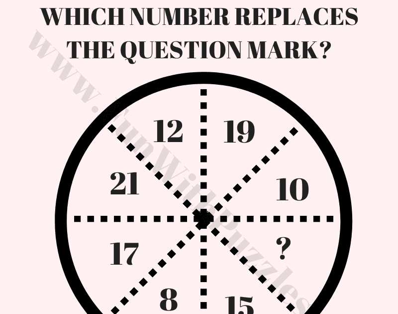 Logic Maths Puzzle Question for 6th Grade School Students