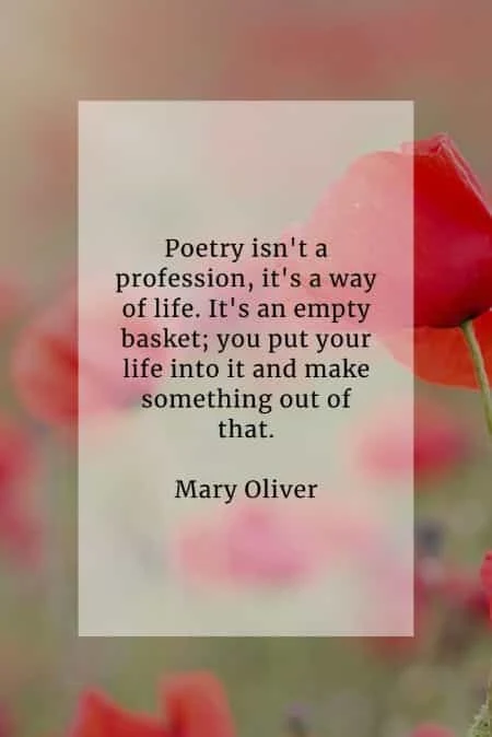 50 Poetry quotes that will inspire your mind and soul
