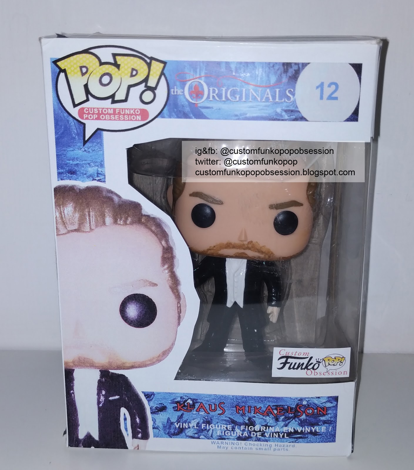 Klaus Mikaelson Custom Funko Pop The Originals