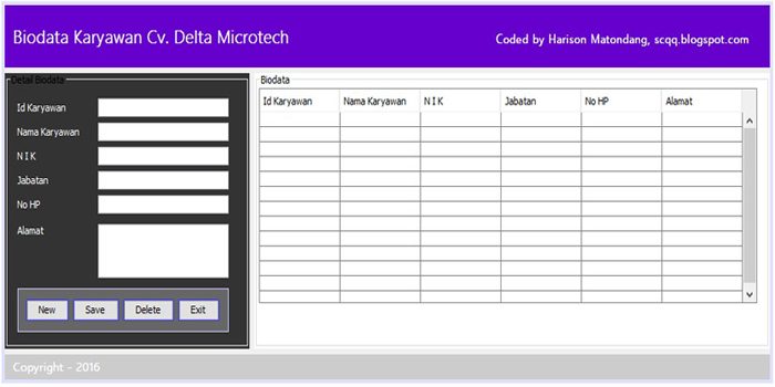 Seputar Kita: CRUD - Java- Netbeans