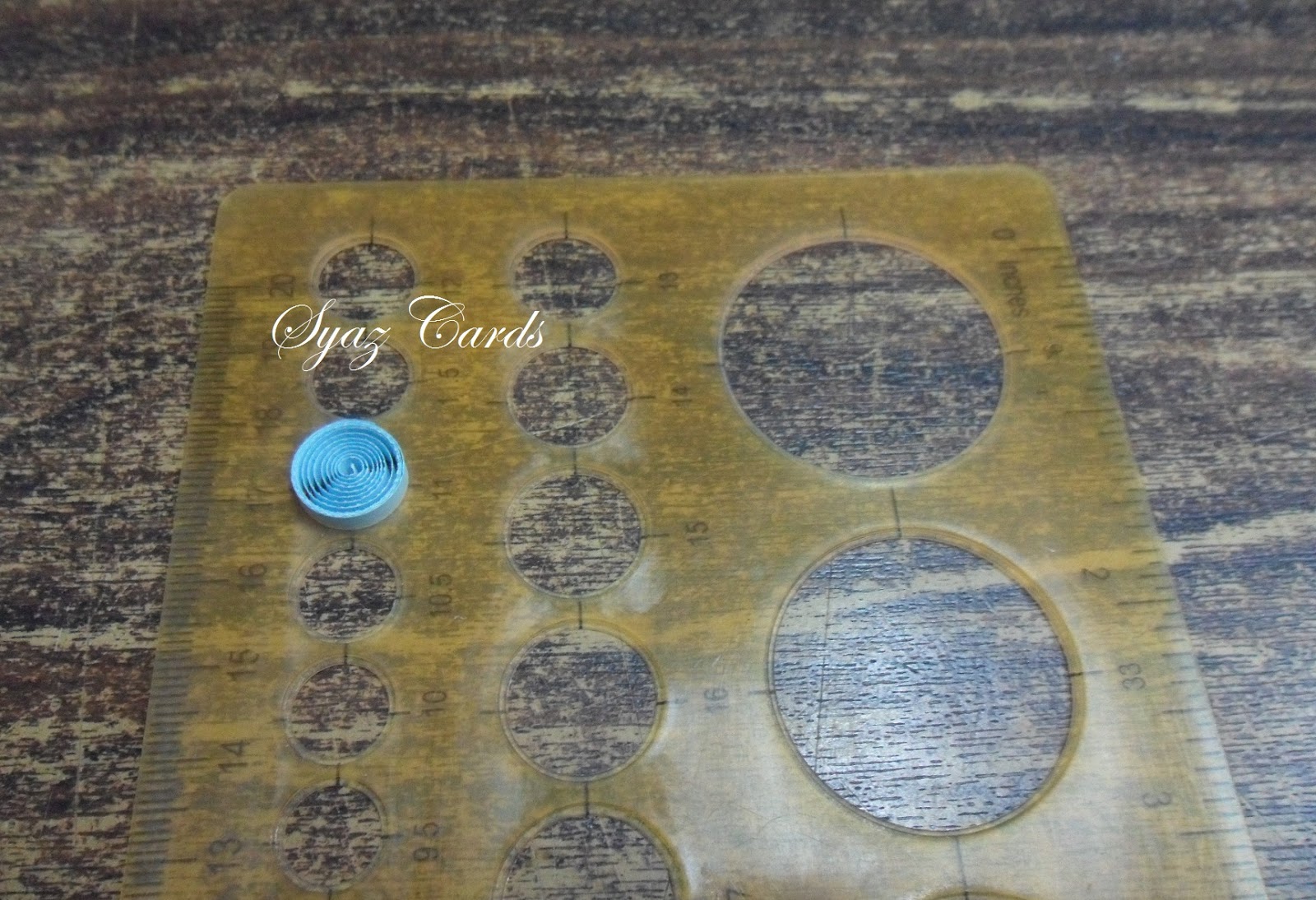 Syaz Cards: Termitaria flower tutorial