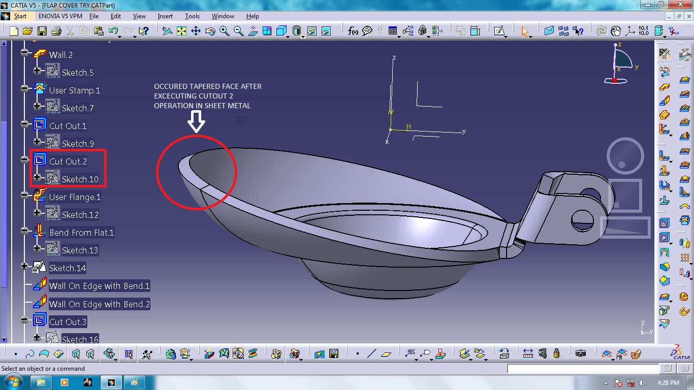 Catia Sheet Metal - CÂU LẠC BỘ CATIA