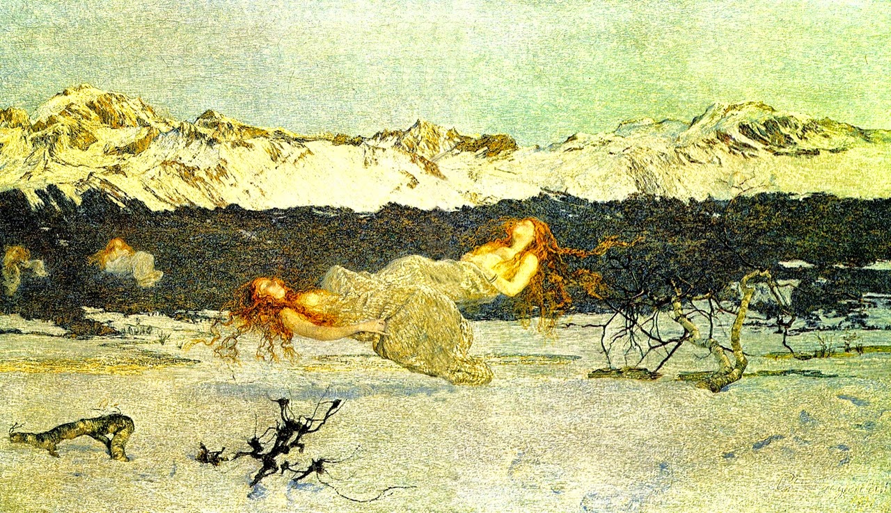 Giovanni Segantini ~ Italian Divisionism/Neo-Impressionism | Tutt'Art ...