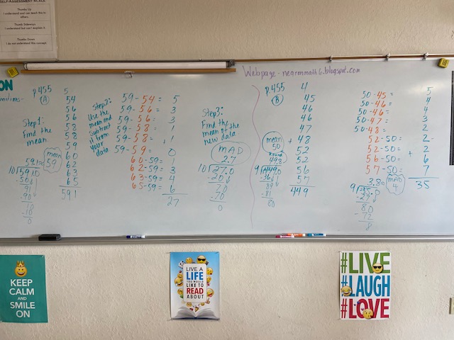 Mrs. Negron 6th Grade Math Class: Lesson 16.2 Mean Absolute Deviation (MAD)