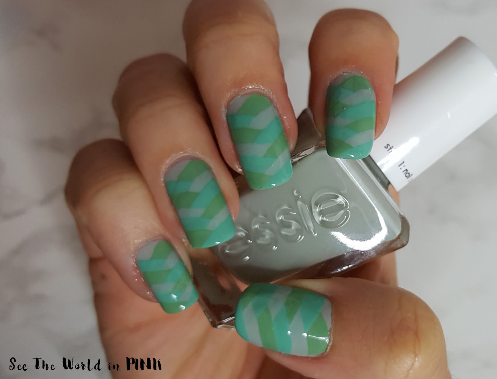 Manicure Monday - Braided Nail Art! | See the World in PINK