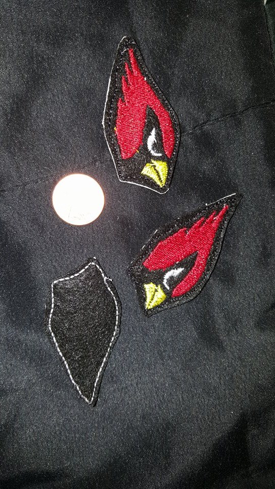 SCMTKWC PES Embroidery Files: cardinal feltie