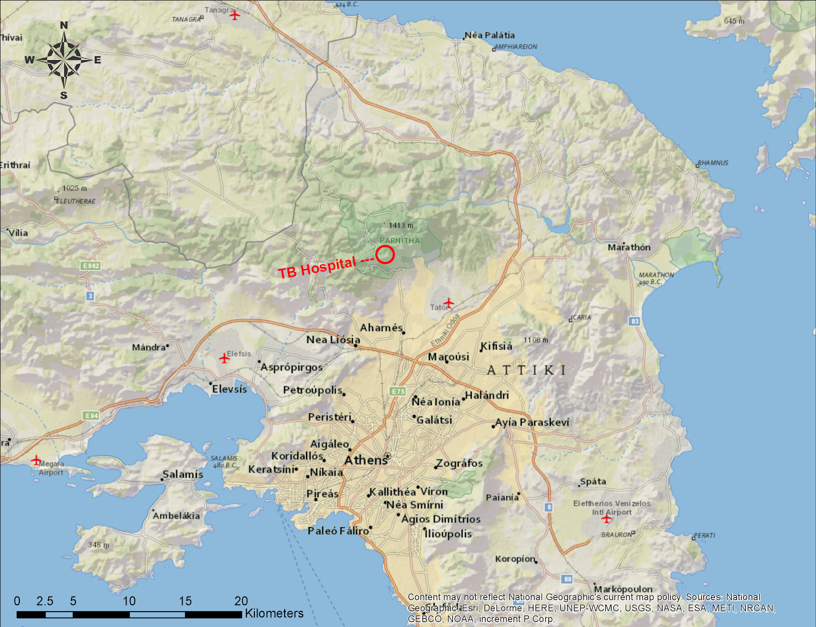 Urban Decay: TB Sanatorium, Parnitha, Athens, Greece