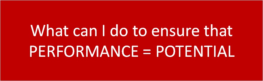 Swayam Life Skills: The link between Performance and Potential..