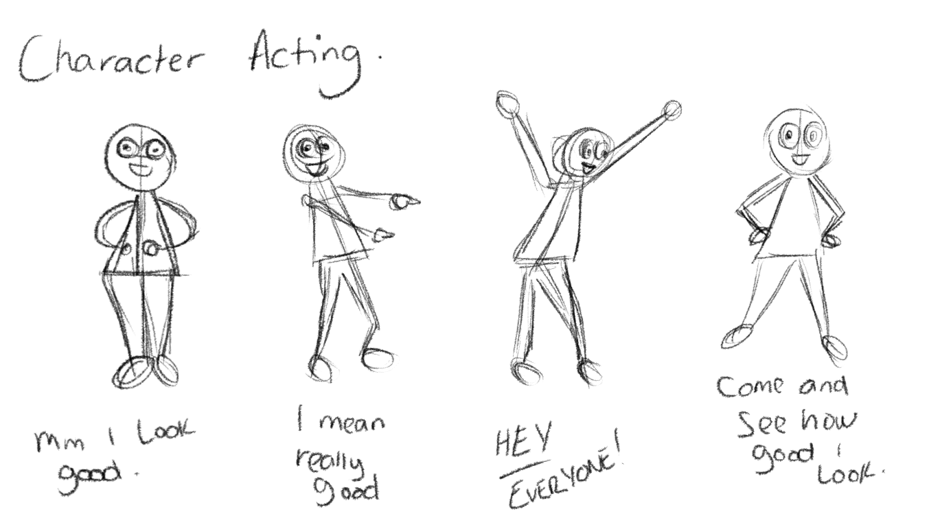 Brooke Hayes Animation: Body Animation Rough Outline