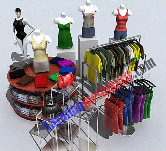 Kelengkapan Toko Pakaian - Pusat Mesin Kasir