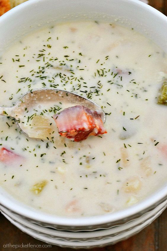 Easy Seafood Chowder - Secret Delicious Recipes Foods