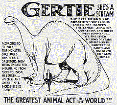 Animações!: "Gertie the Dinosaur" - Winsor McCay (1914)